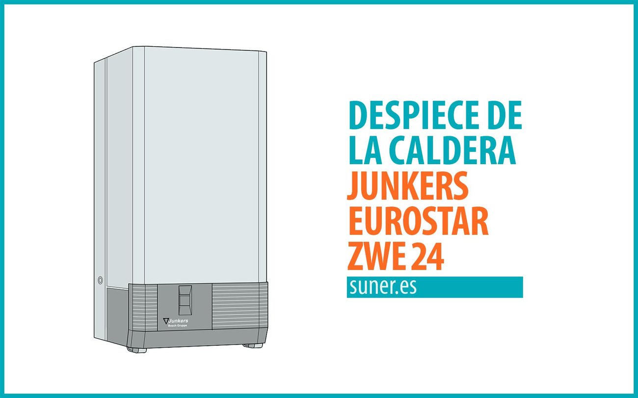 Despiece de la caldera Junkers ZWE 24