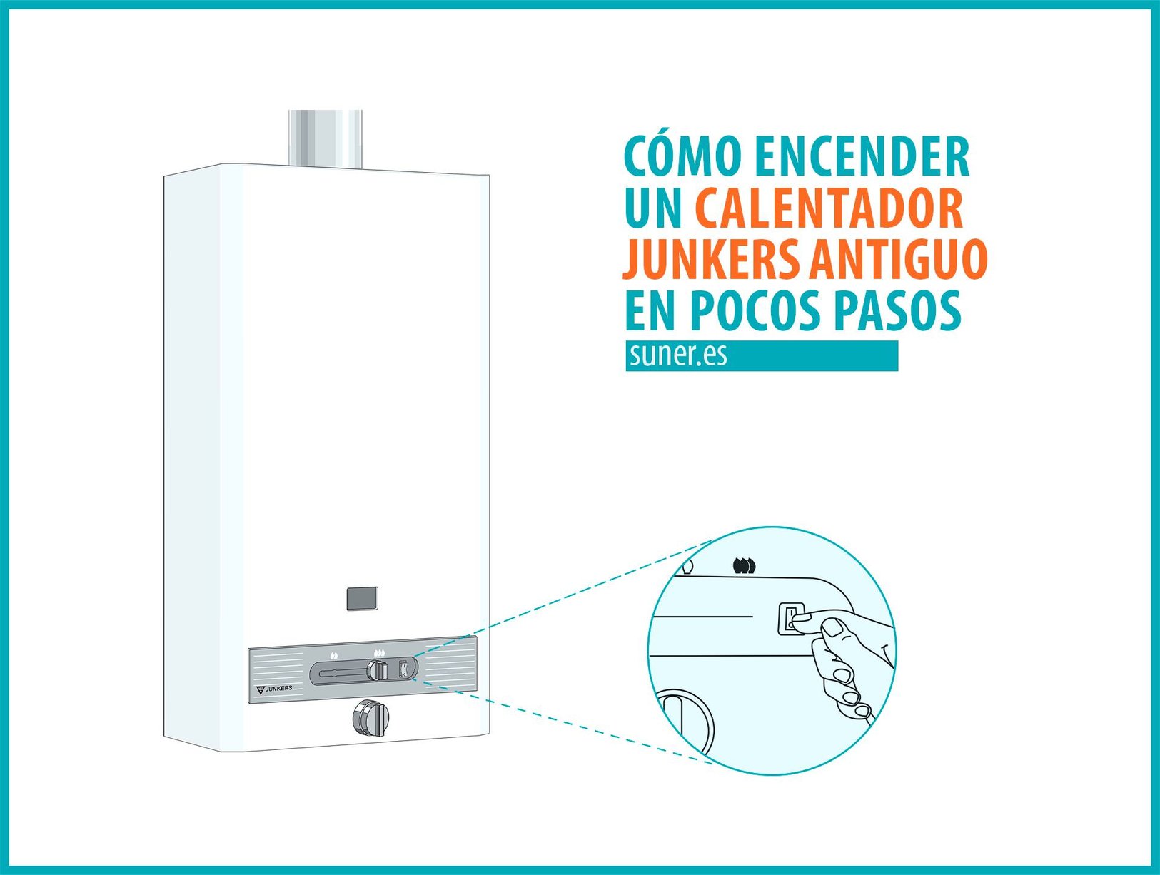 Cómo encender un calentador Junkers antiguo en pocos pasos